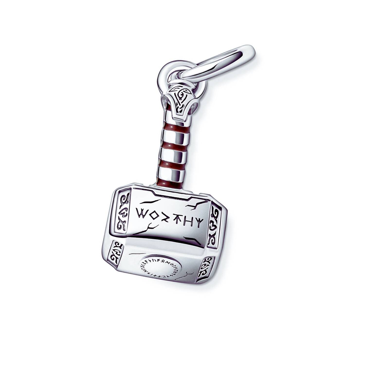 Charm Martillo de Thor Mjölnir En Plata 925 - Silver Heart